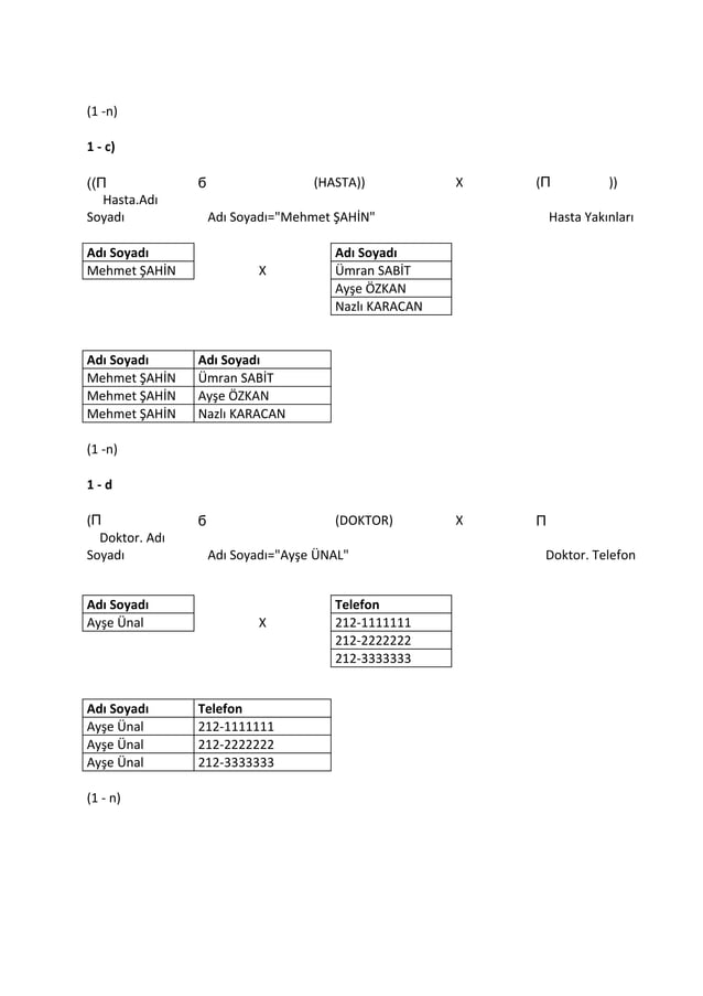 VERİTABANI YÖNETİM SİSTEMLERİ | PDF