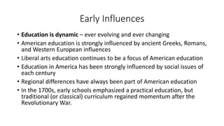 History of american education – chapter 7 | PPT