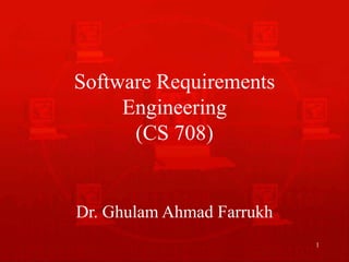 vu-re-lecture-01 requirements engineering.ppt | Computing | Technology & Computing