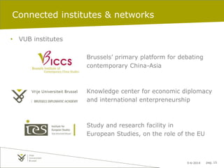 VUB full presentation 05/06/2014 | PPTX
