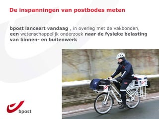 Fysieke inspanning postbodes meten | PDF | Medical Health