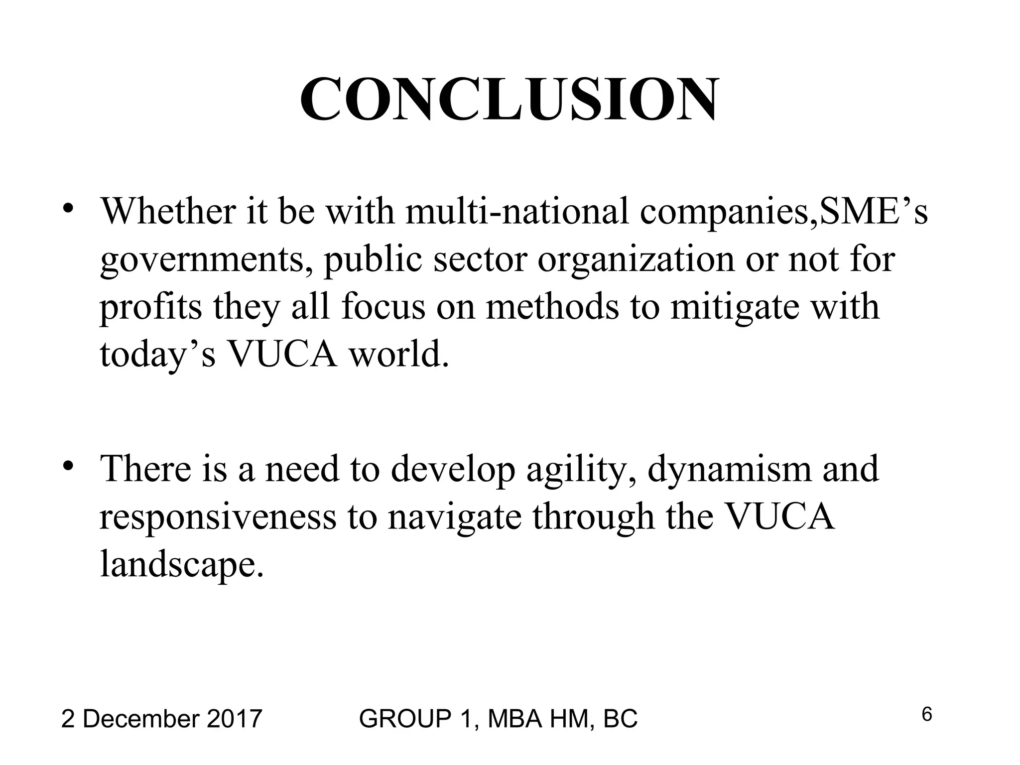 Vuca | PPT