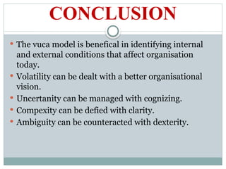 vuca.ppt to understand the concept in detail. | PPT