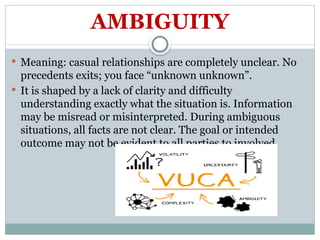 vuca.ppt to understand the concept in detail. | PPT