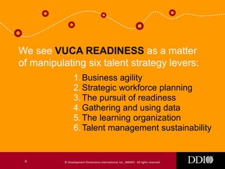 6 Talent Strategy Levers for a VUCA World | PDF