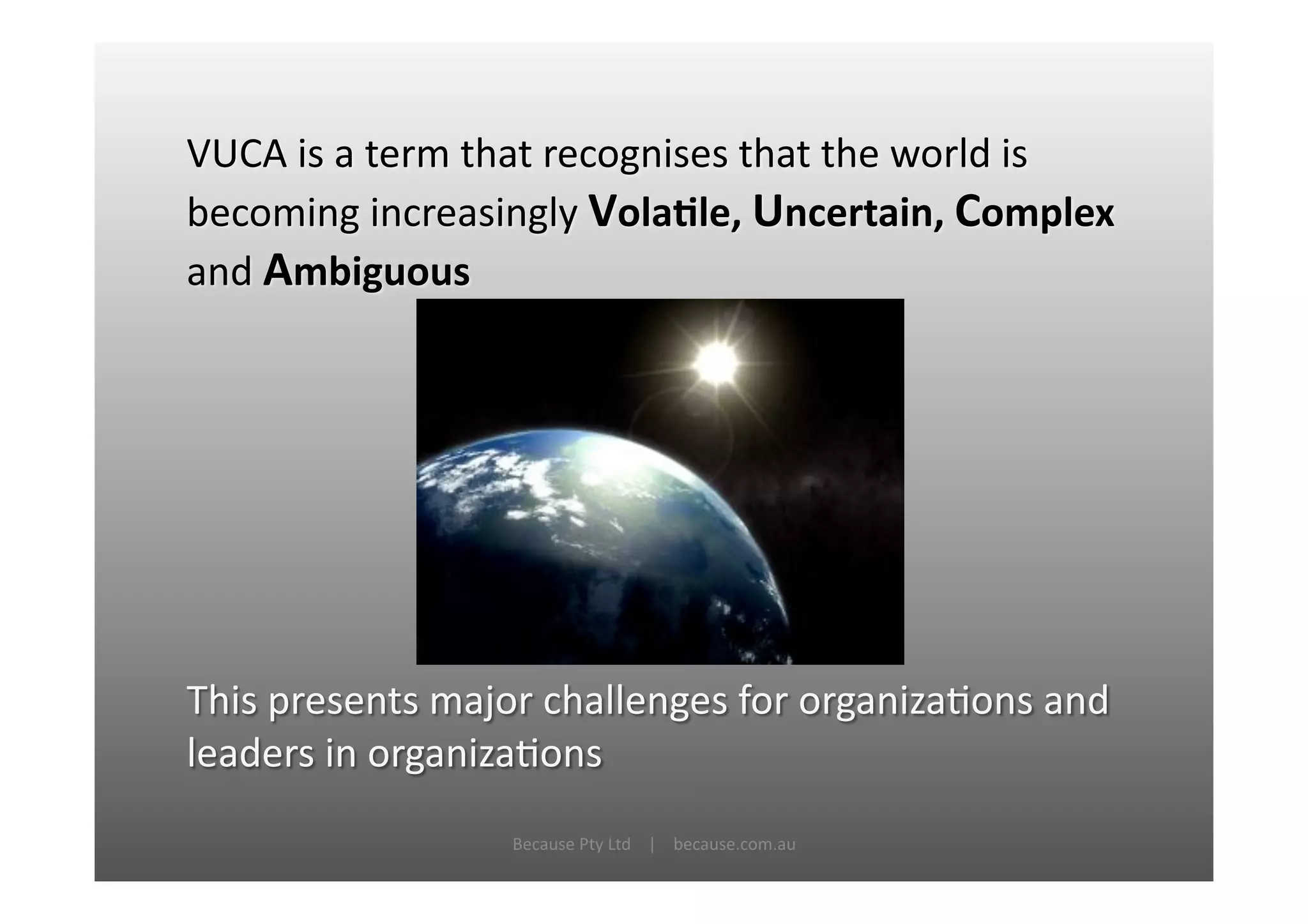 VUCA overview | PPT