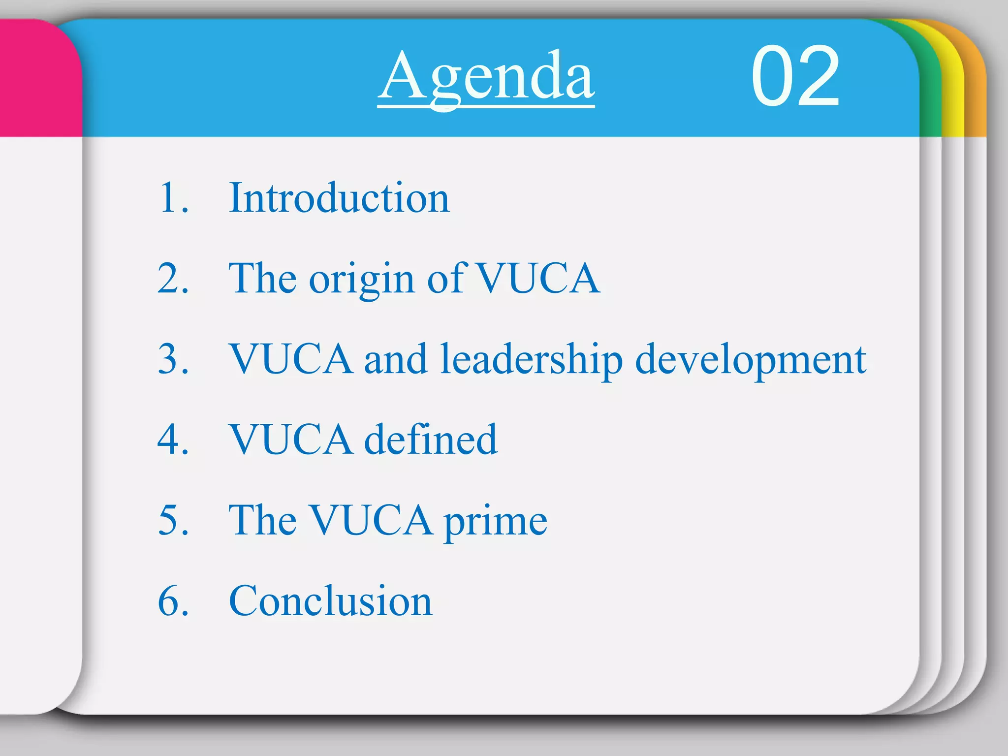 VUCA ENVIRONMENT | PPTX