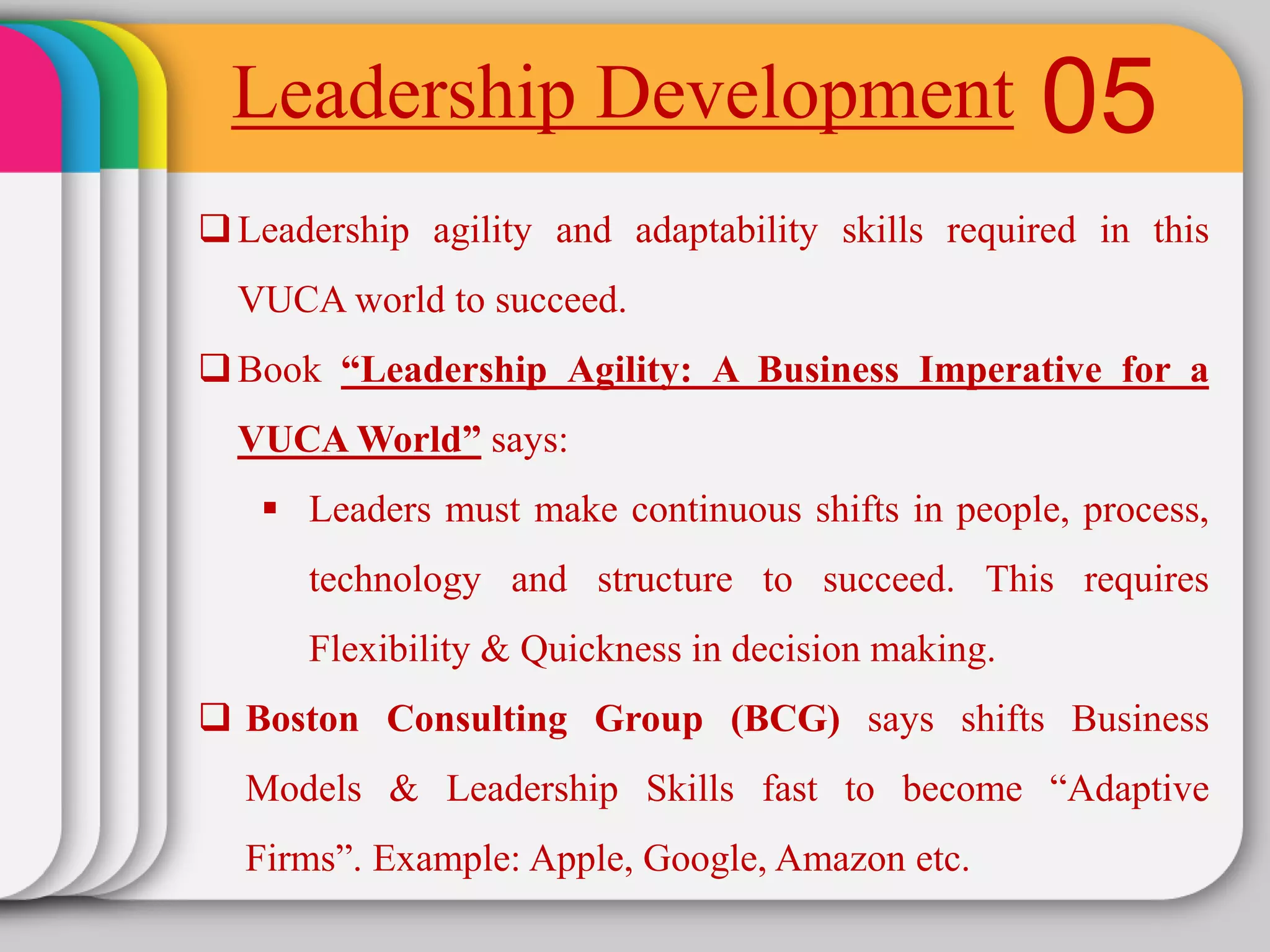 VUCA ENVIRONMENT | PPTX