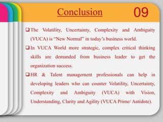 VUCA ENVIRONMENT | PPTX
