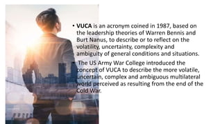 VUCA Prepraring to face the competition.pptx