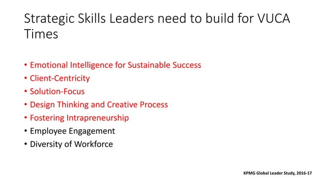 Principles of Leadership for the VUCA World | PDF | Business | Business ...