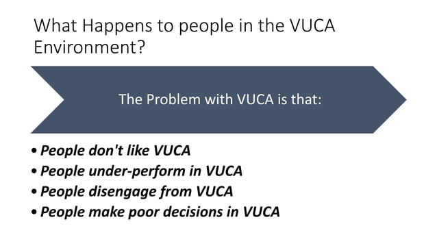Principles of Leadership for the VUCA World | PDF | Business | Business ...