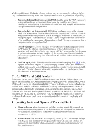 VUCA vs BANI : Combining Forces for Enhanced Adaptability - Learn ...