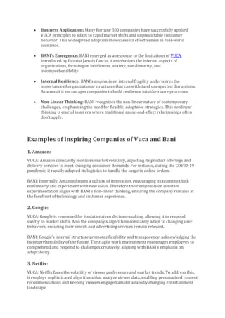 VUCA vs BANI : Combining Forces for Enhanced Adaptability - Learn ...