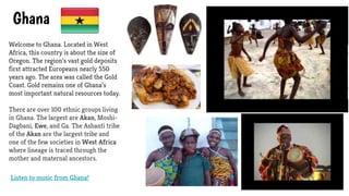 West African inspired print | PPTX