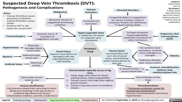 Venous Ulcer and Deep Vein Thrombosis - Causes & Management | PDF ...