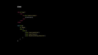 Vue.js for beginners | PDF