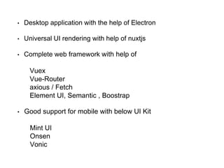 Vue js for beginner | PPTX | Web Development | Internet