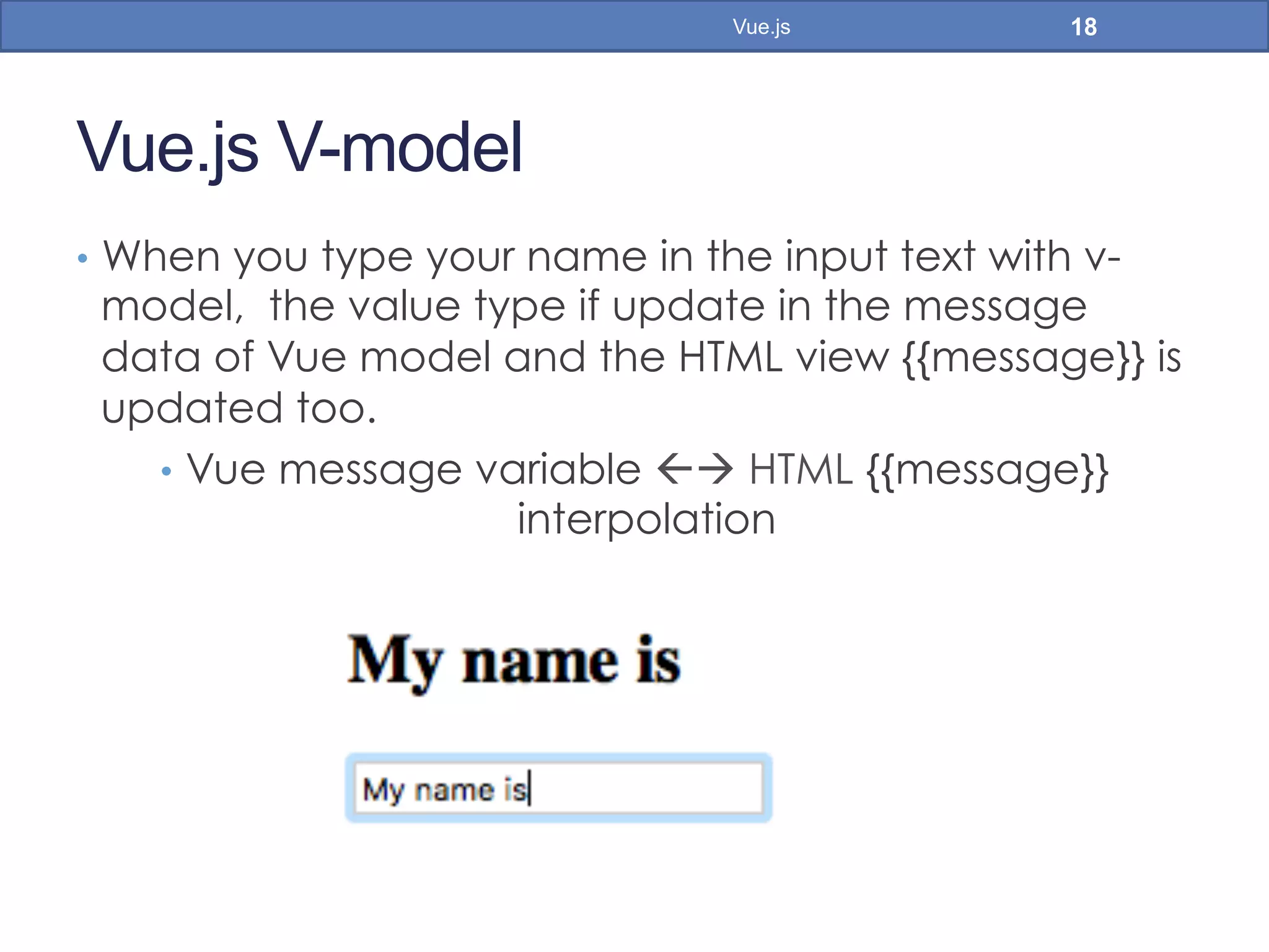 Vue.js | Web Development | Internet