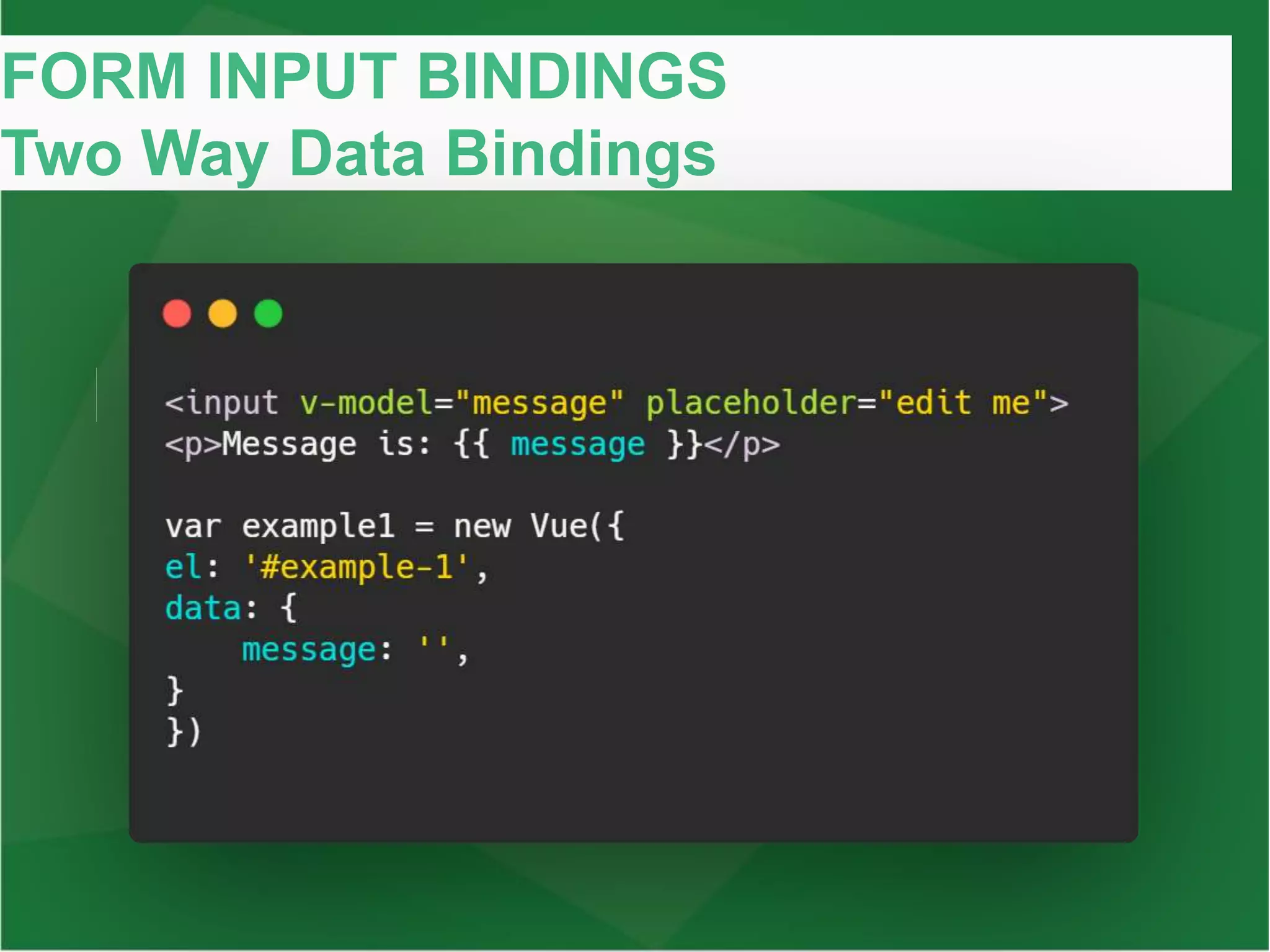 Introduction To Vuejs For Begginers With Examples Namspace It Ppt