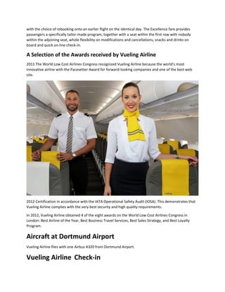 Vueling Airlines Flights | PDF