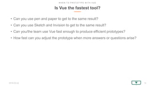 Vue.js Helsinki - Rapid prototyping with Vue.js | Web Development | Internet