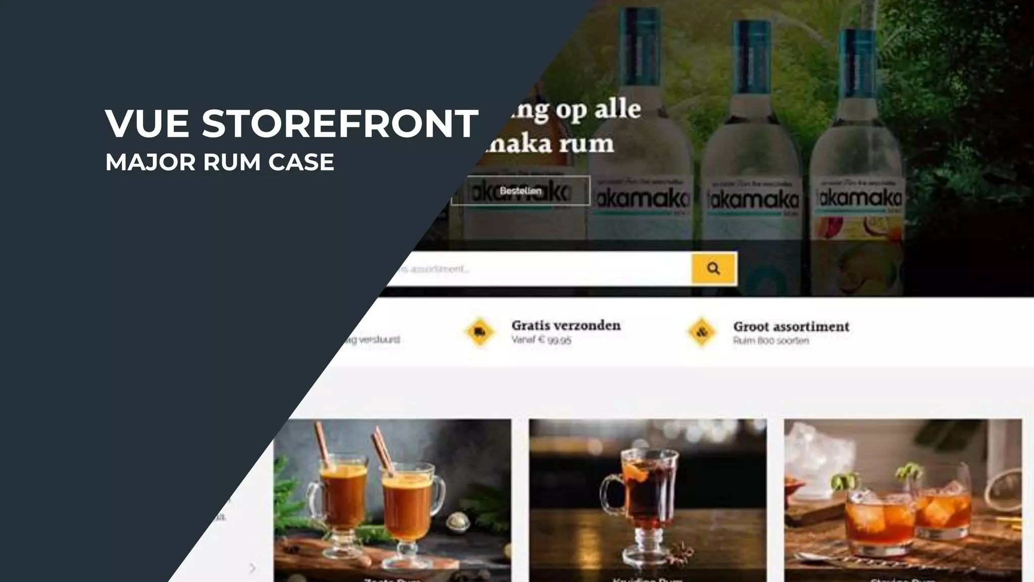 Vue storefront MajorRum Get Noticed | PPTX | Web Development | Internet