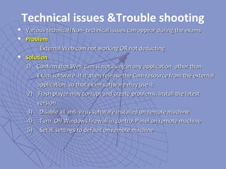 Vu examination system opkst (semi final) | PPT
