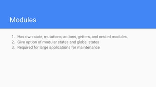 Vuex: X factor for Vue | PPT | Free Download