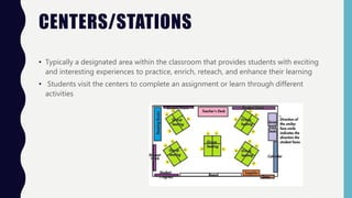 Centers and stations presentation | PPTX