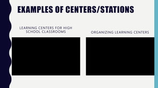 Centers and stations presentation | PPTX