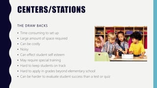 Centers and stations presentation | PPTX