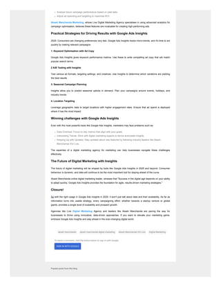 Drive Results in 2025 with Akash Manchanda & Google Ads | PDF