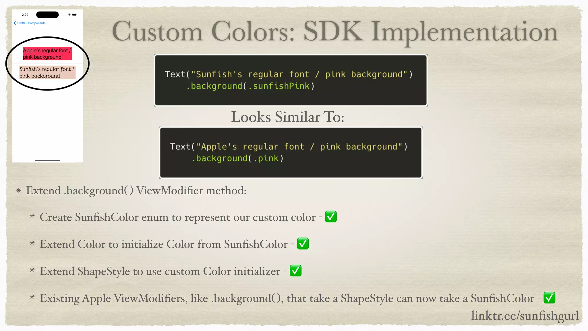 Make Porting Custom Swiftui Elements Easy With Swift Packages Ppt
