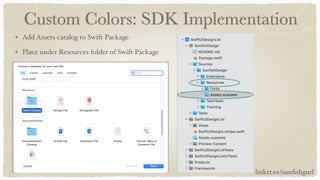 Make Porting Custom SwiftUI Elements Easy With Swift Packages | PPT