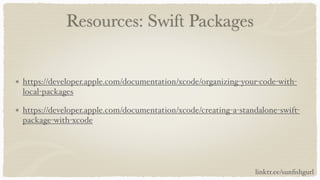 Make Porting Custom SwiftUI Elements Easy With Swift Packages | PPT