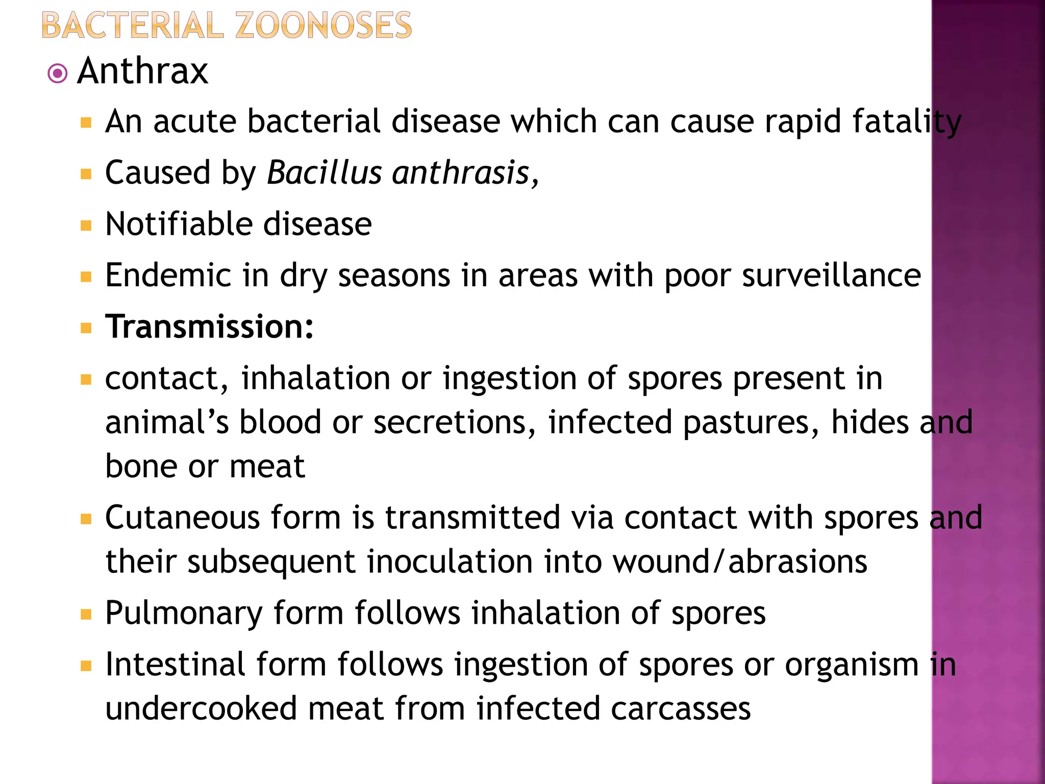 Zoonotic infections and their effects on health | PPT