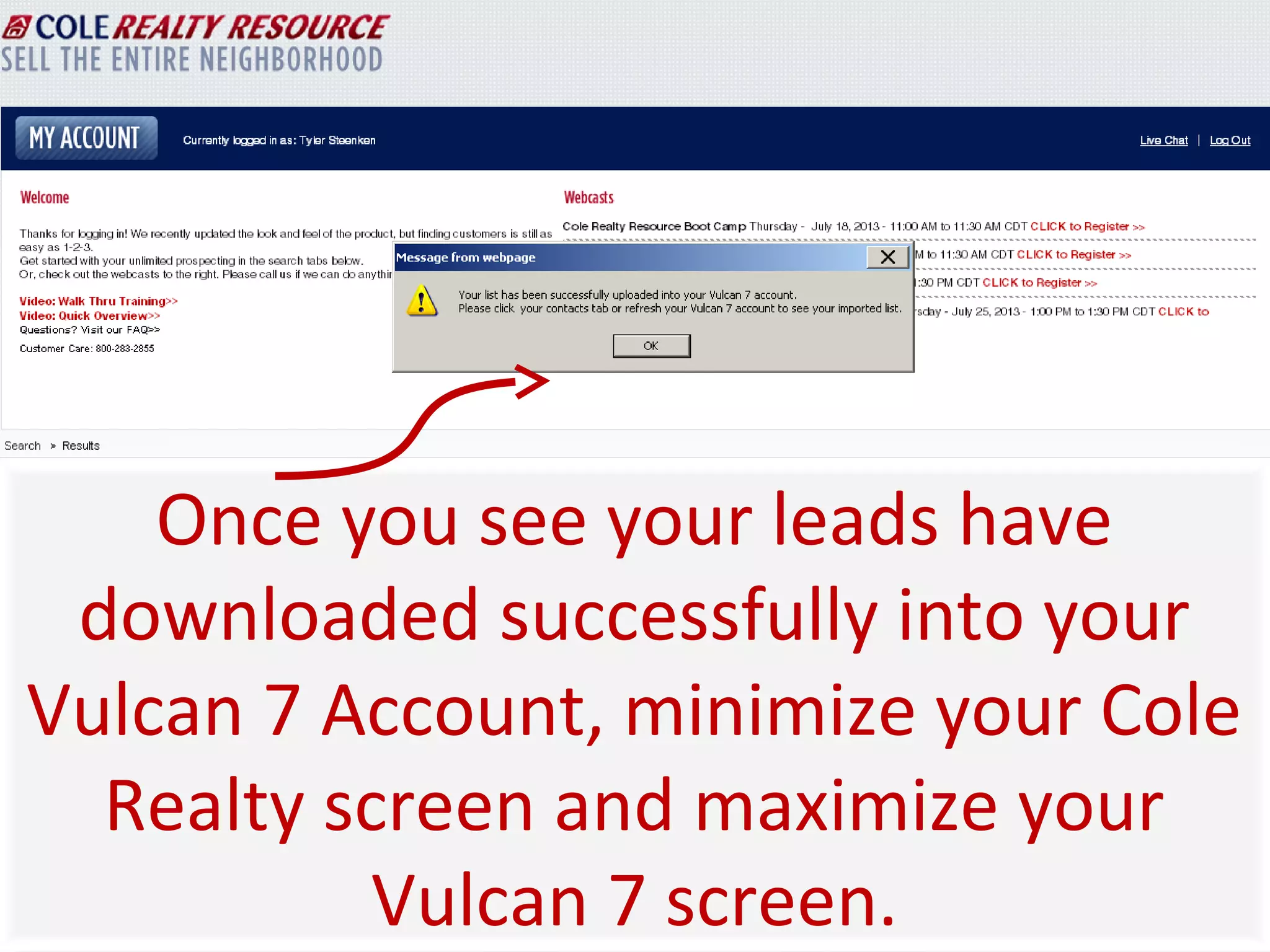 Integrate with Cole Realty Resource | PPT