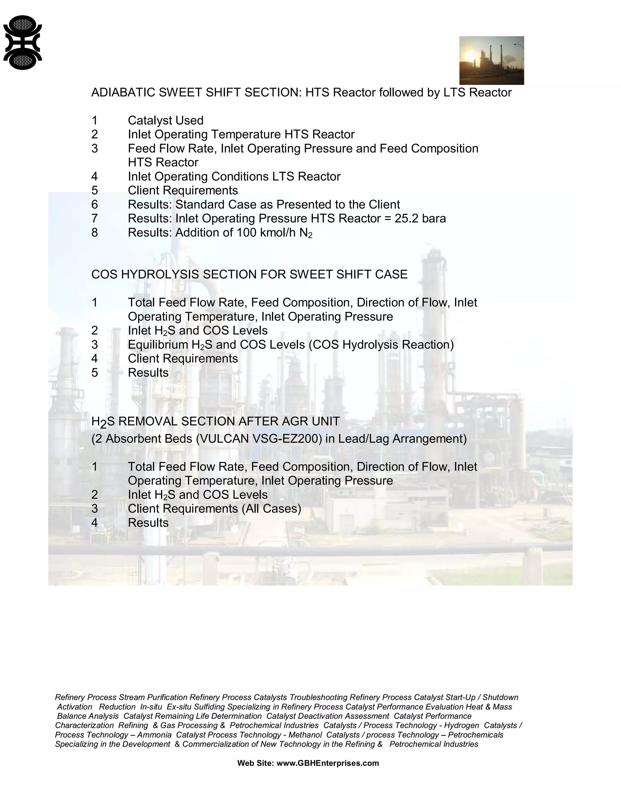 (AGRU) ACID GAS SOUR SHIFT: CASE STUDY IN REFINERY GAS TREATMENT | PDF