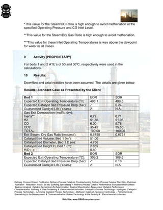 (AGRU) ACID GAS SOUR SHIFT: CASE STUDY IN REFINERY GAS TREATMENT | PDF