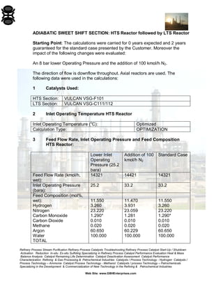 (AGRU) ACID GAS SOUR SHIFT: CASE STUDY IN REFINERY GAS TREATMENT | PDF