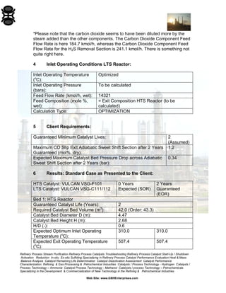 (AGRU) ACID GAS SOUR SHIFT: CASE STUDY IN REFINERY GAS TREATMENT | PDF