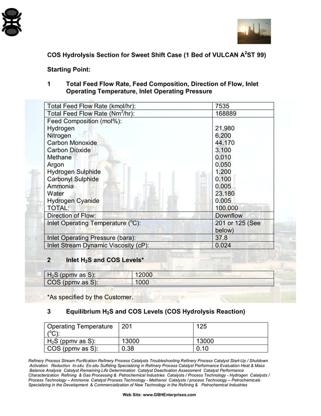 (AGRU) ACID GAS SOUR SHIFT: CASE STUDY IN REFINERY GAS TREATMENT | PDF ...
