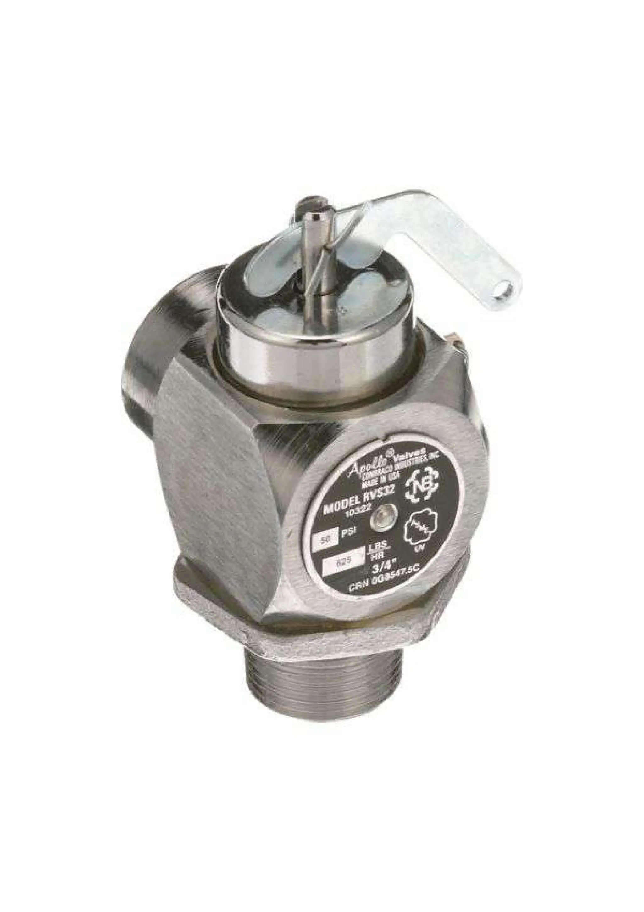 Vulcan Hart 00-844492 Steam Safety Valve- 3/4", 50 PSI | PartsFeca | PDF