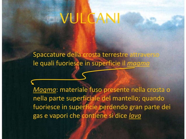 Vulcani | PPT | Geology | Science