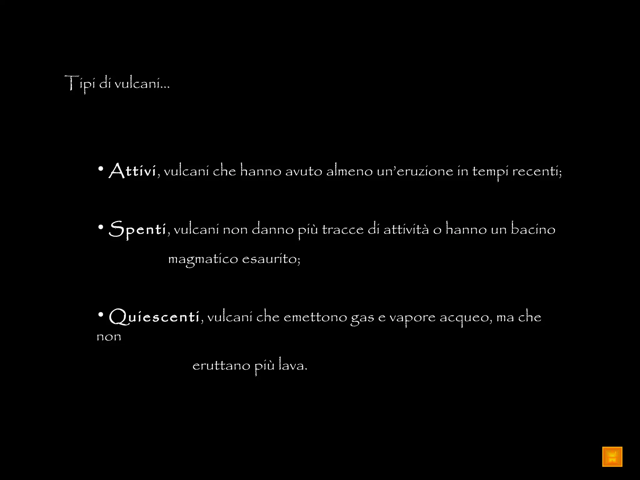 Vulcani ( sabrina calzavara) | PPT