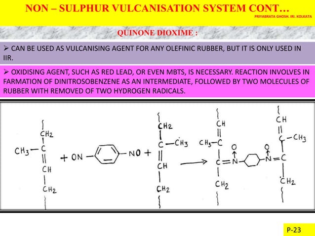 Vulcanisation, accelerators & curing system | PPTX