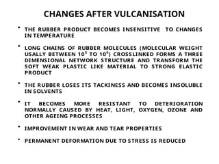 Rubber Curing and Impact of different Rubber Additives | PPT