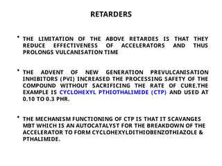 Rubber Curing and Impact of different Rubber Additives | PPT