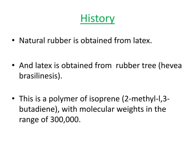 Vulcanization mechanism of natural rubber. | PPTX | Chemistry | Science